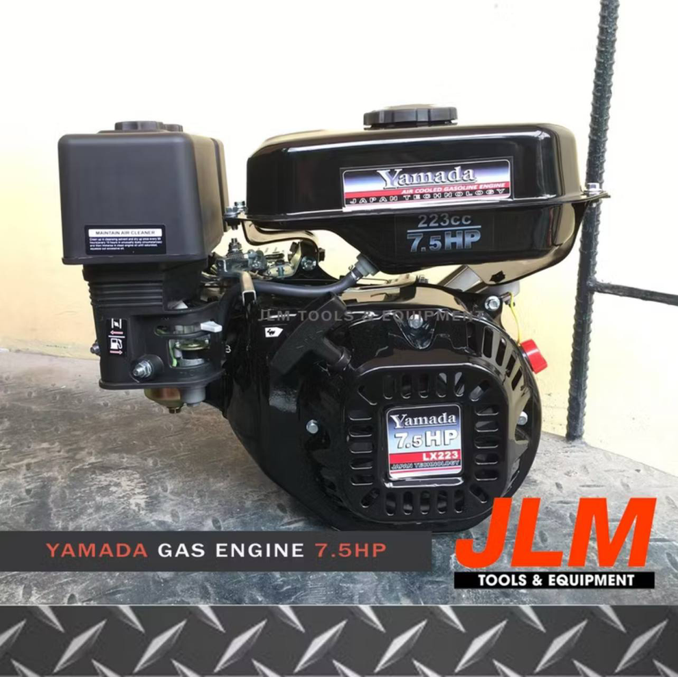 Yamada LX223 7.5HP (High Speed) Gasoline Engine Kombi Type – JLM Tools ...