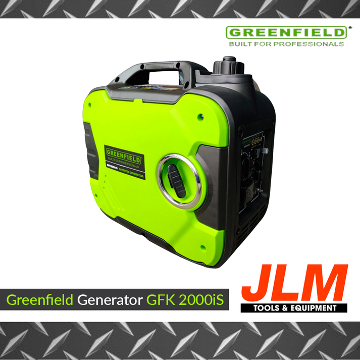 Greenfield Inverter Gasoline Generator GFK2000iS – JLM Tools & Equipment