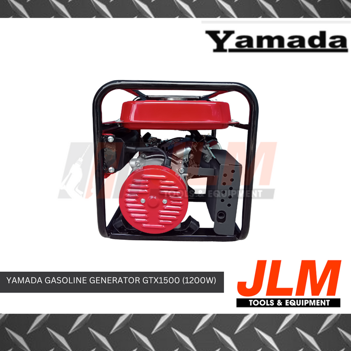 YAMADA GASOLINE GENERATOR GTX1500 (1200W) – JLM Tools & Equipment